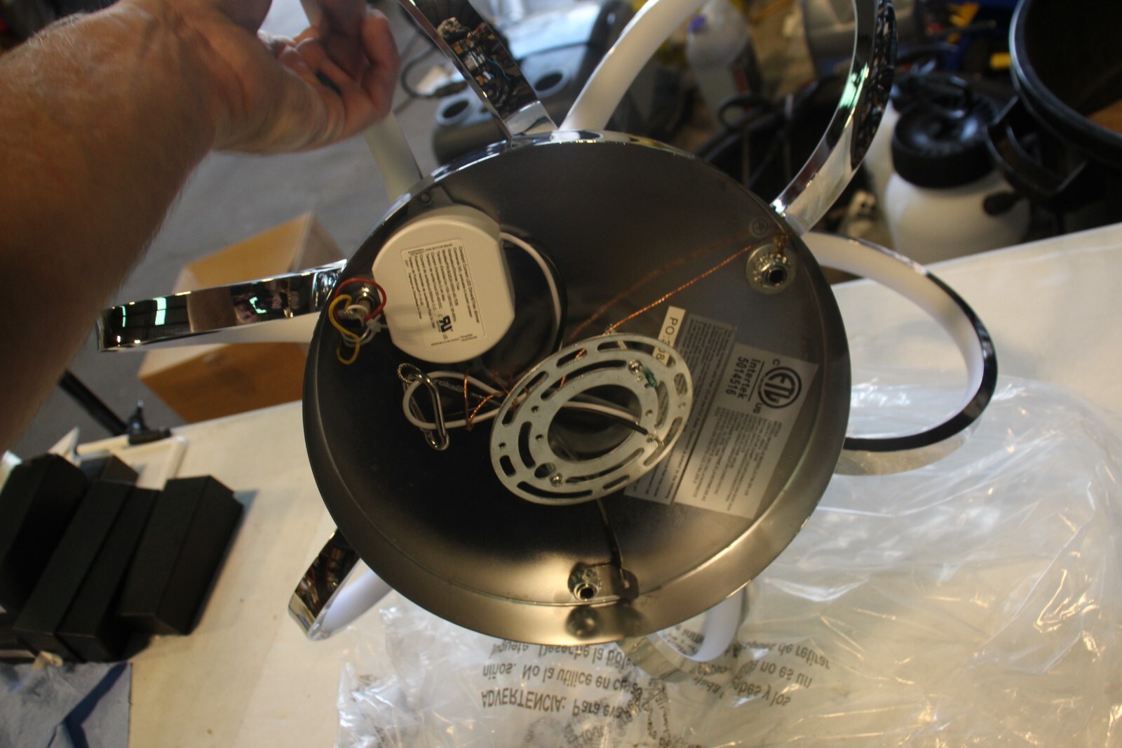 Artika Model FM-SR-CR LED Modern Flush Ribbon LED Light | eBay