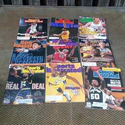 Vintage Sports Illustrated Lot Magazines basketball | eBay