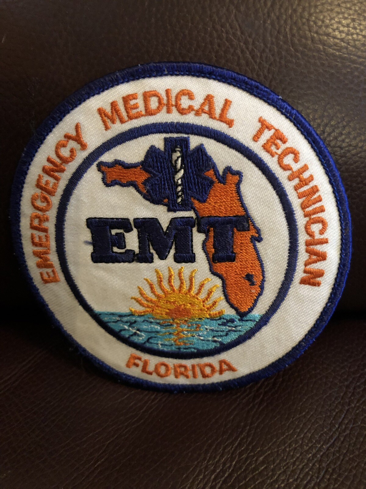Florida EMT Medical Patch Emergency Medical Technician Star Of Life | eBay