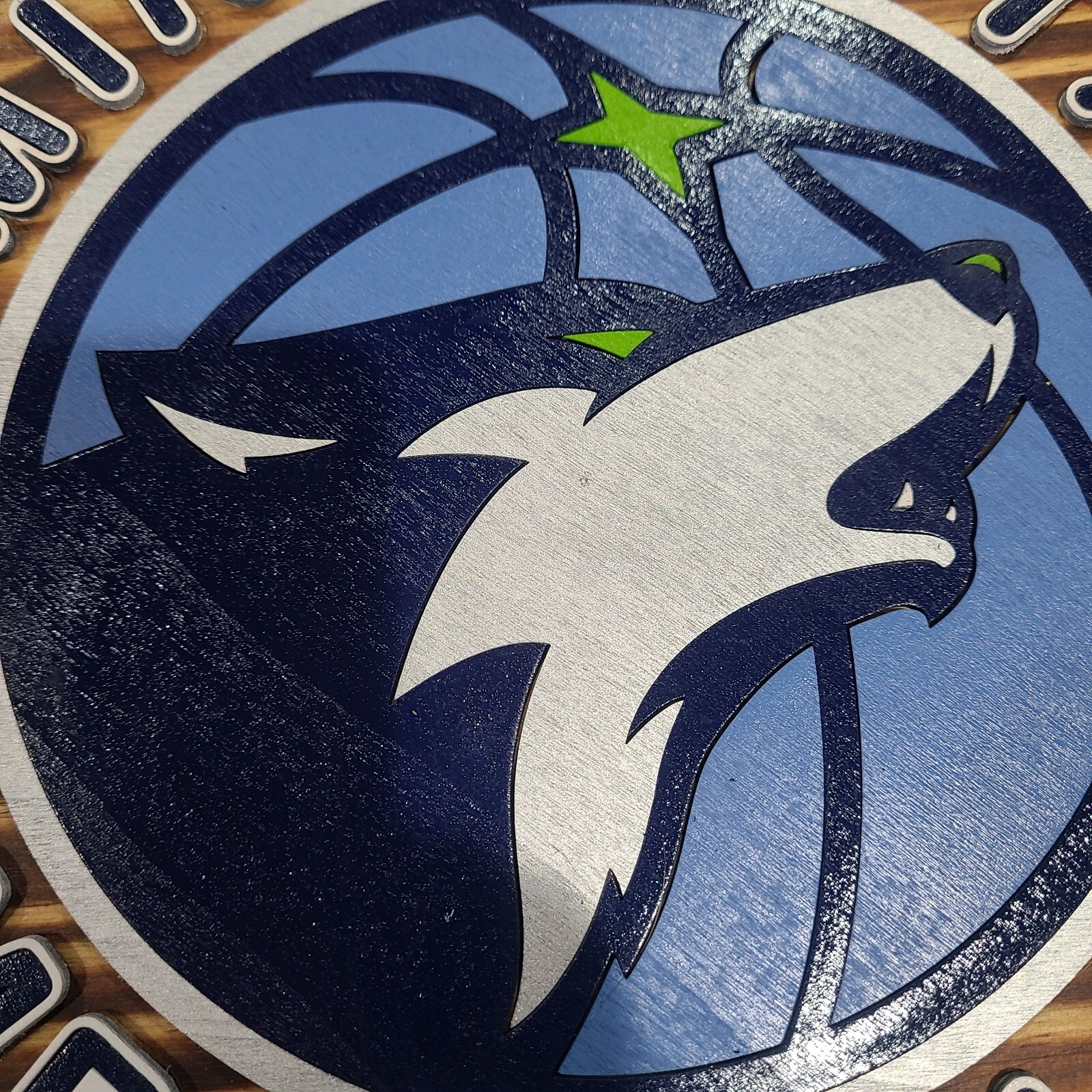 10" Handmade Minnesota Timberwolves Sign | eBay