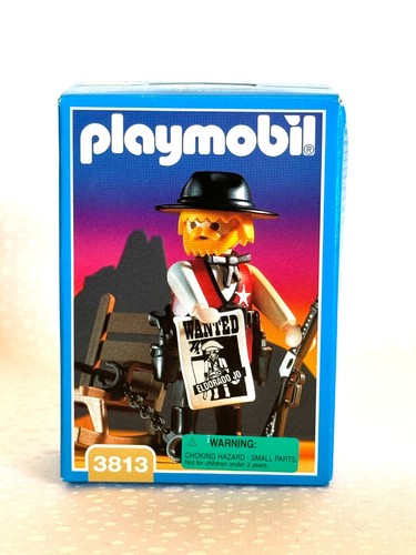 Vintage 1994 Playmobil Western Marshall set #3813, new in box | eBay