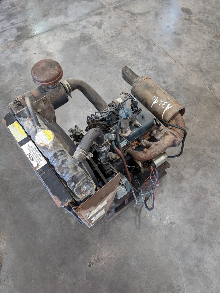 Kubota D722 Diesel Engine Runs Great D 722 E .7 L 20hp Complete 3 ...