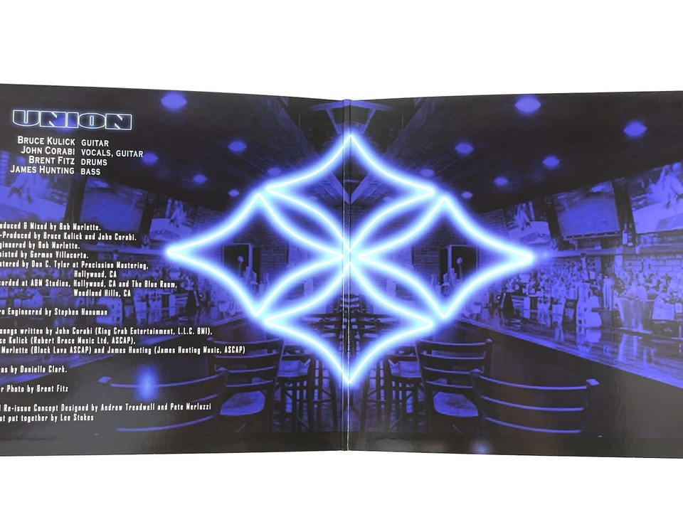 Union The Blue Room Premier Edition Blue & Black Vinyl Record John ...