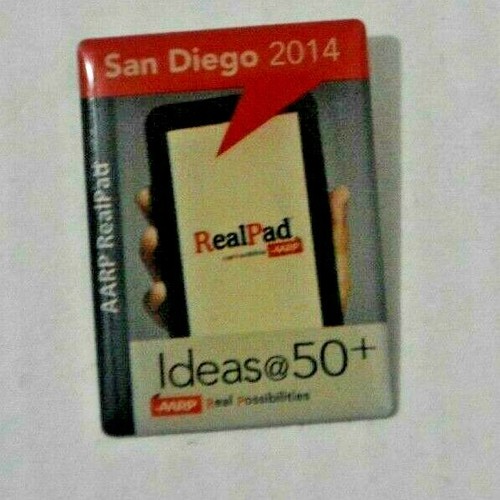 RealPad Ideas @ 50+ San Diego 2014 AARP Real Possibilities Souvenir ...