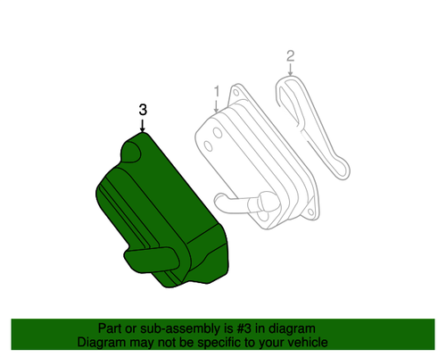 BMW Genuine Engine Oil Cooler Cover 11427537294 | USA DEALER | eBay