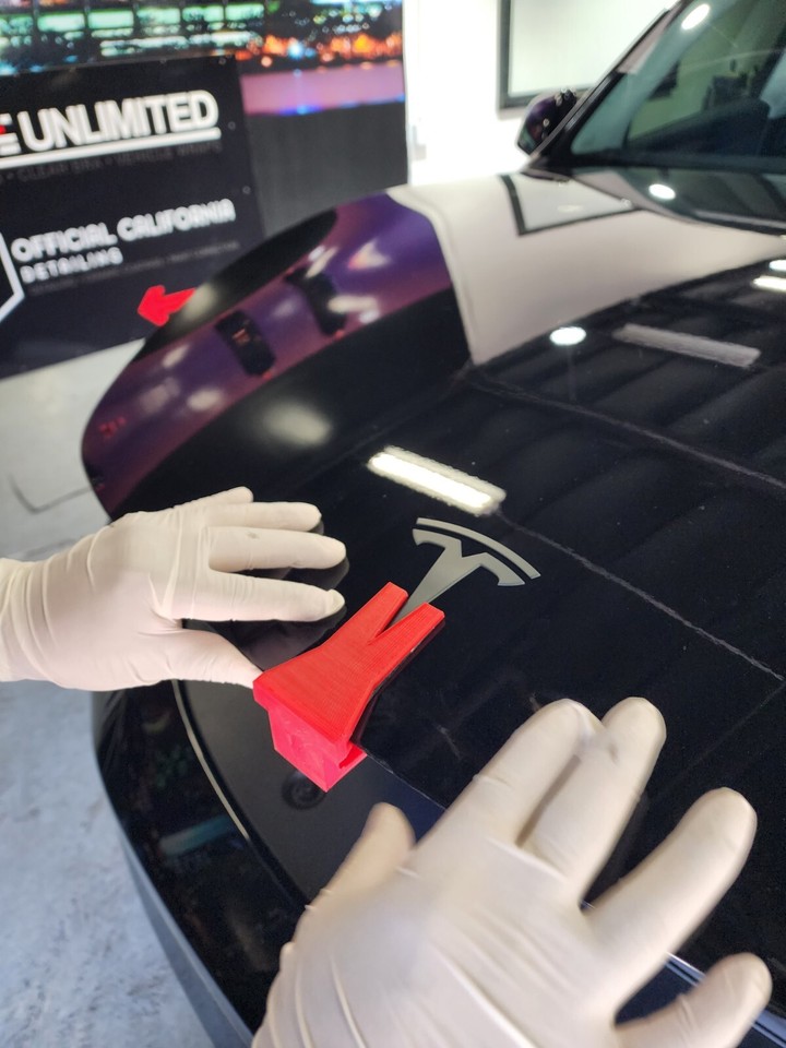 2020-2023.5 HW3 Tesla Model Y FRONT & REAR Emblem Badge Alignment Tool ...