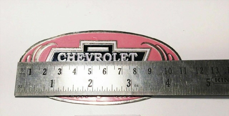 Vintage Car Chevrolet Badge Decal Emblem | eBay