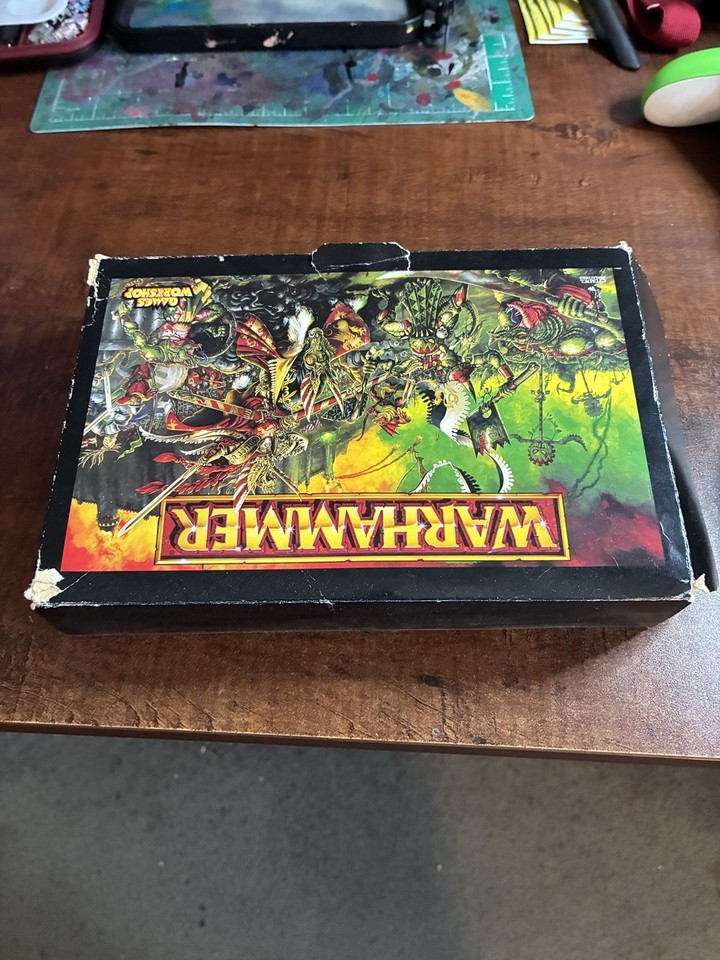 Vintage Games Workshop Citadel Paint Set Box–Warhammer & Warhammer 40K ...