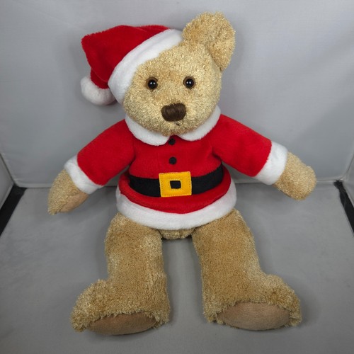 Marks & Spencer - Spencer Bear 2003 - Plush Soft Toy Santa Suit 11" M&S ...