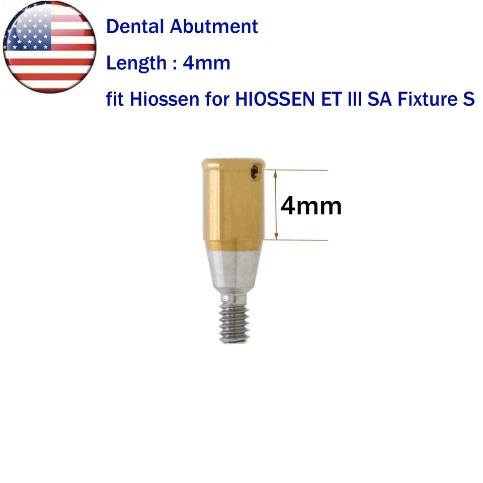 US Dental Locat0r Attachment Abutment Male Caps Kits Fit Nobel/Hiossen ...