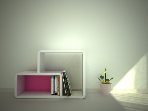 CUMIX DESIGN Regal System KMCM025 weiß ,Rückwand pink 4027949308420 ...