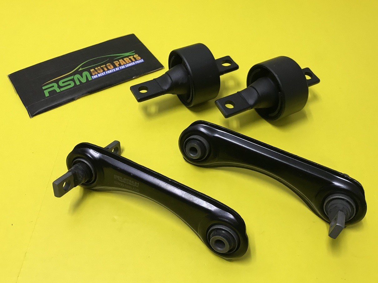 Integra Civic CRX Rear Upper Control Arm & Trailing Bushing Kit 4PCS ...