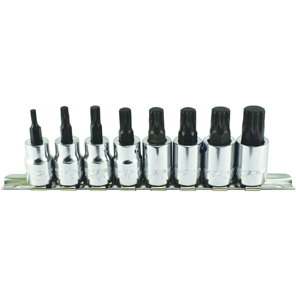 T40 Torx Bit Socket 3/8" Drive 50mm Long Trident T120540 - Free Postage ...