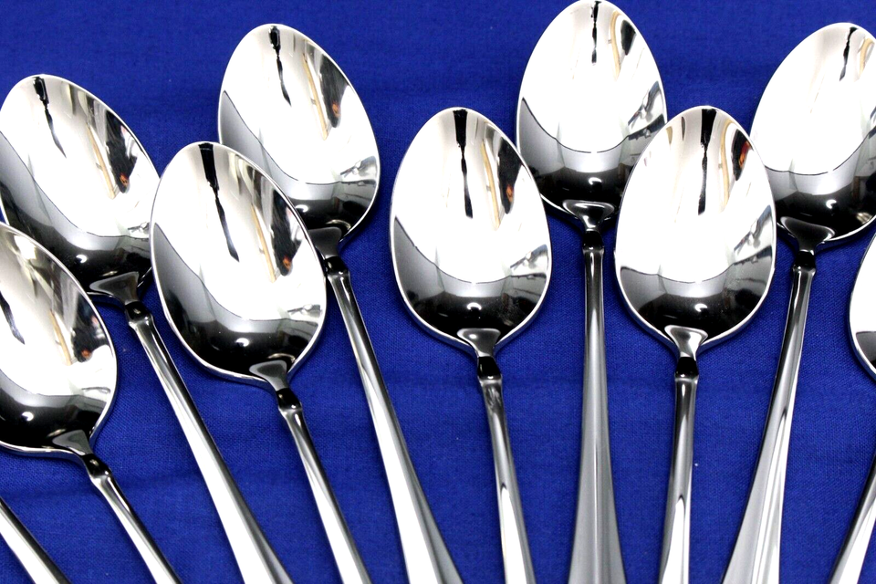 SET: 12 NEW HEIRLOOM ONEIDA JUILLIARD Teaspoons 18/10 Stainless ...