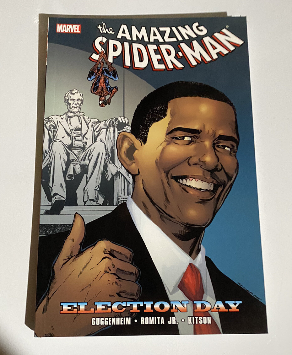 MARVEL COMICS - THE AMAZING SPIDER-MAN ELECTION DAY Softcover TPB | eBay