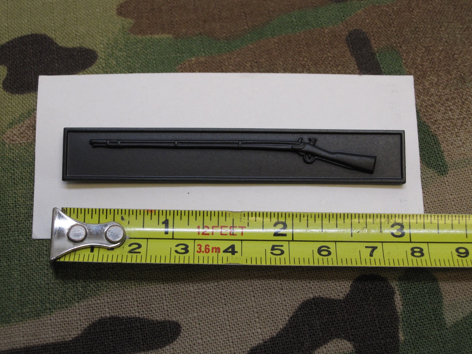 ARMY EXPERT INFANTRY BADGE EIB BLACK SUBDUED PIN-ON REG SIZE ...