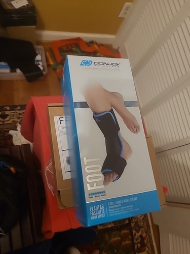 DonJoy Advantage DA161FB01-BLK-S/M Plantar Fasciitis Night Splint ...