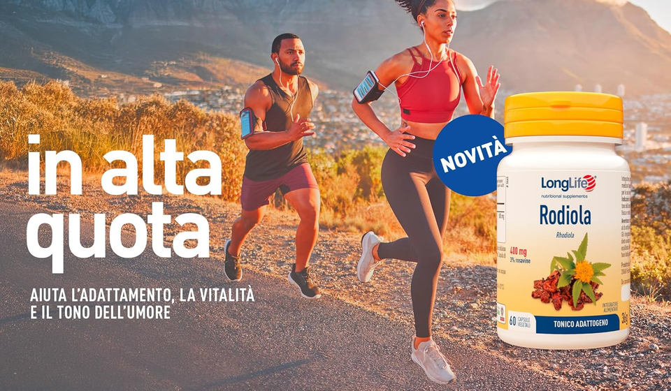 ® Rodiola | Integratore Con Estratto Di Rodiola Rosea Titolato Al 5% in ...