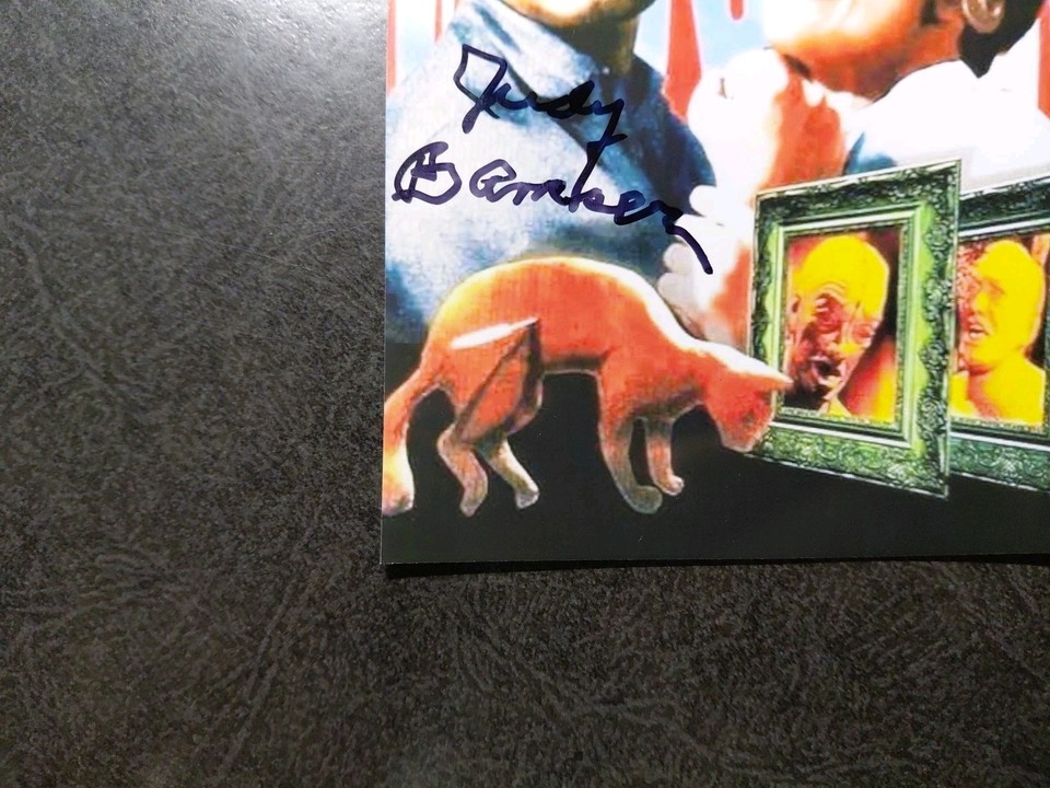 JUDY BAMBER Hand Signed 4X6 PHOTO -PIN-UP MODEL & ACTRESS- BUCKET OF ...