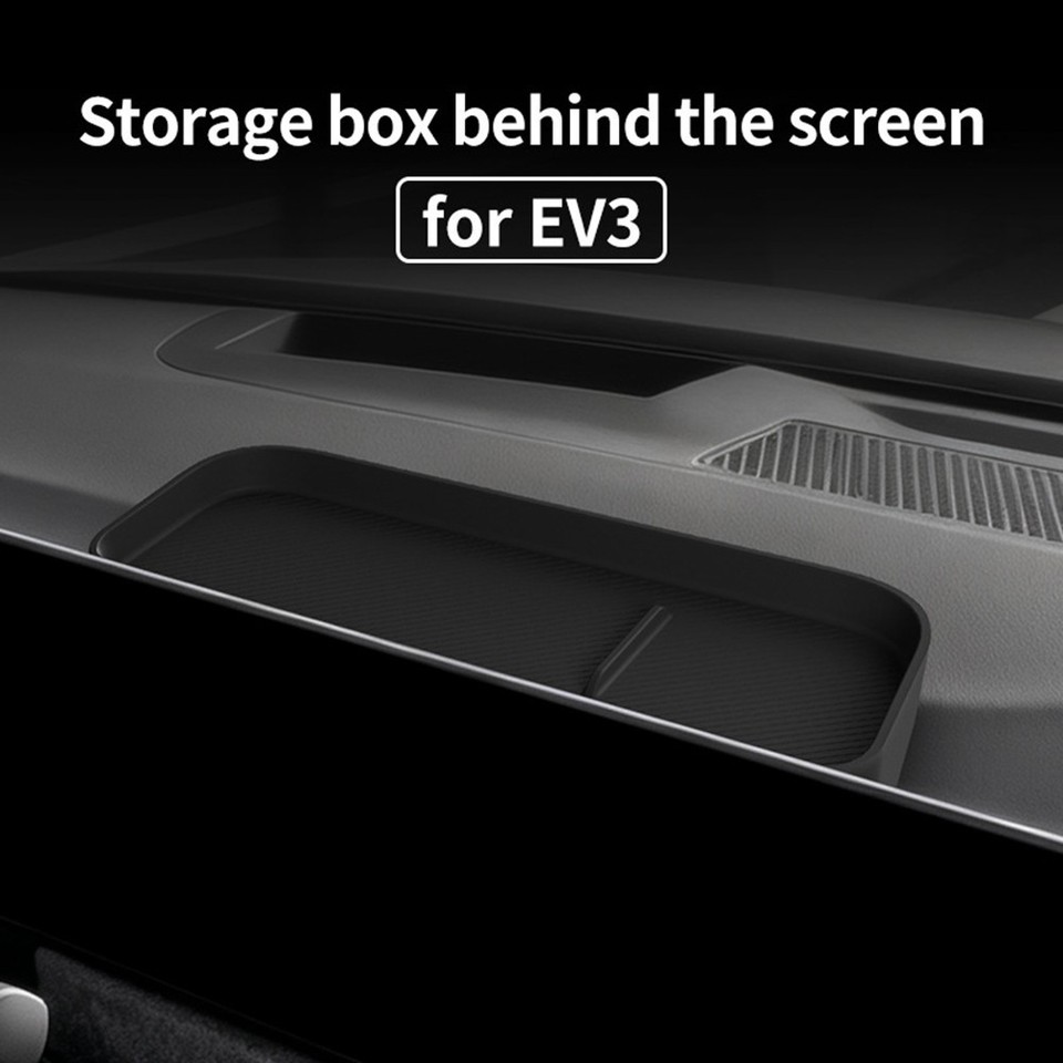 For Kia EV3 2024 Plus Central Control Screen Dashboard Storage ...