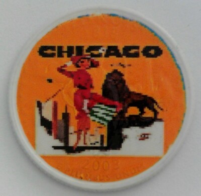 Chicago Illinois - Travel / Visit - Colorized Painted Quarter | eBay
