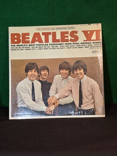 Beatles VI Vinyl, Capitol Records, good condition, ST 2358 | eBay