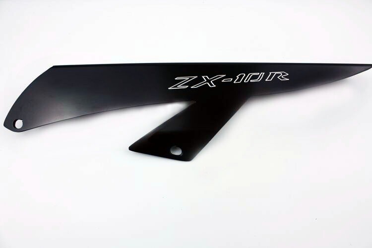 New For Kawasaki Ninja ZX10R 2006 2007 Aluminum Chain Guard Black | eBay