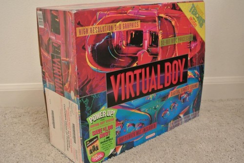 RARE NEW Nintendo 3D Virtual Boy VB Game System WARRANTY CARD Matching ...