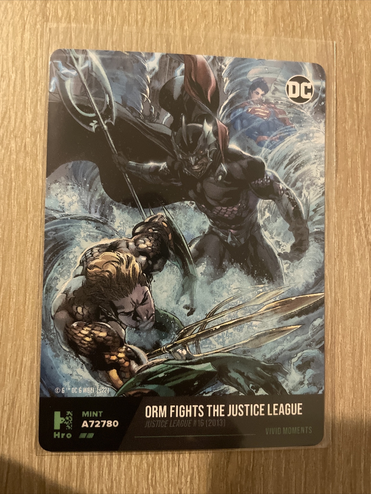 2022 DC Unlock Chapter 2 Physical Card Orm Fights The Justice League ...