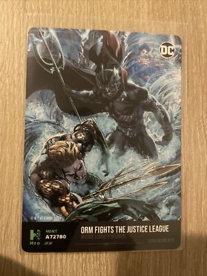 2022 DC Unlock Chapter 2 Physical Card Orm Fights The Justice League ...