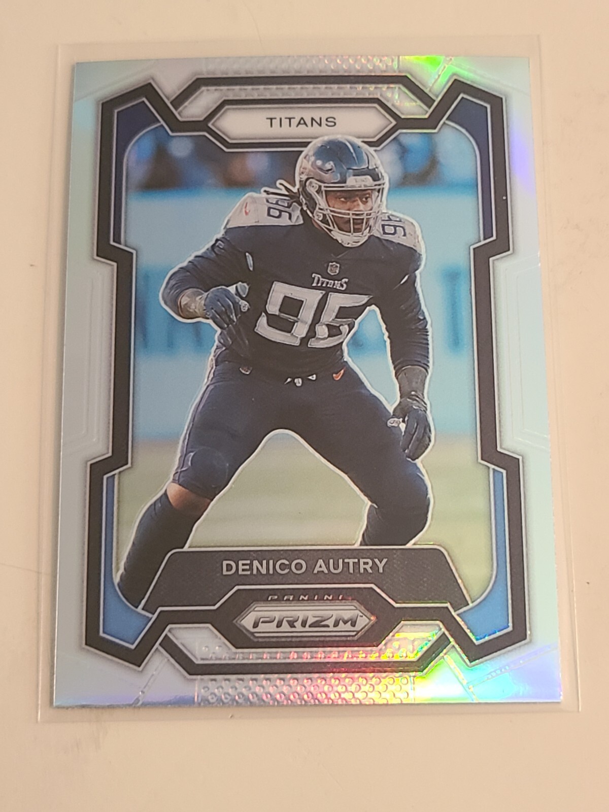 2023 Denico Autry Panini Prizm Silver Prizm #283 Tennessee Titans | eBay