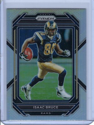 2022 PANINI PRIZM SILVER ST. LOUIS RAMS ISAAC BRUCE CARD # 168 | eBay