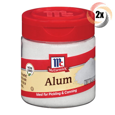2x Shakers McCormick Alum Seasoning | 1.90oz | Ideal For Pickling ...