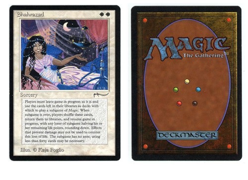 Shahrazad (Near mint / English) - Arabian Nights - MTG | eBay