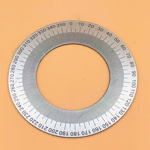 1PCS 70#40#1 indexing Plate 360 Degree Dial Circular Angle Measuring ...