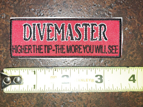Divemaster Scuba Patch | eBay