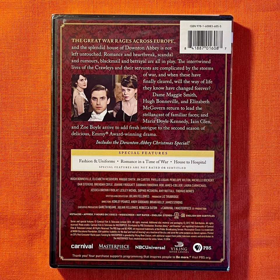 Downton Abbey: Season 2 (Masterpiece) (DVD) PBS NEW / SEALED | eBay