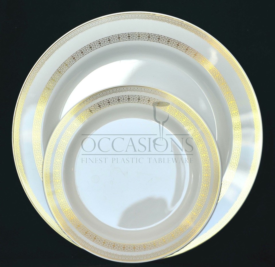 " OCCASIONS " Wedding Party Disposable Plastic Party Plates, Choose ...