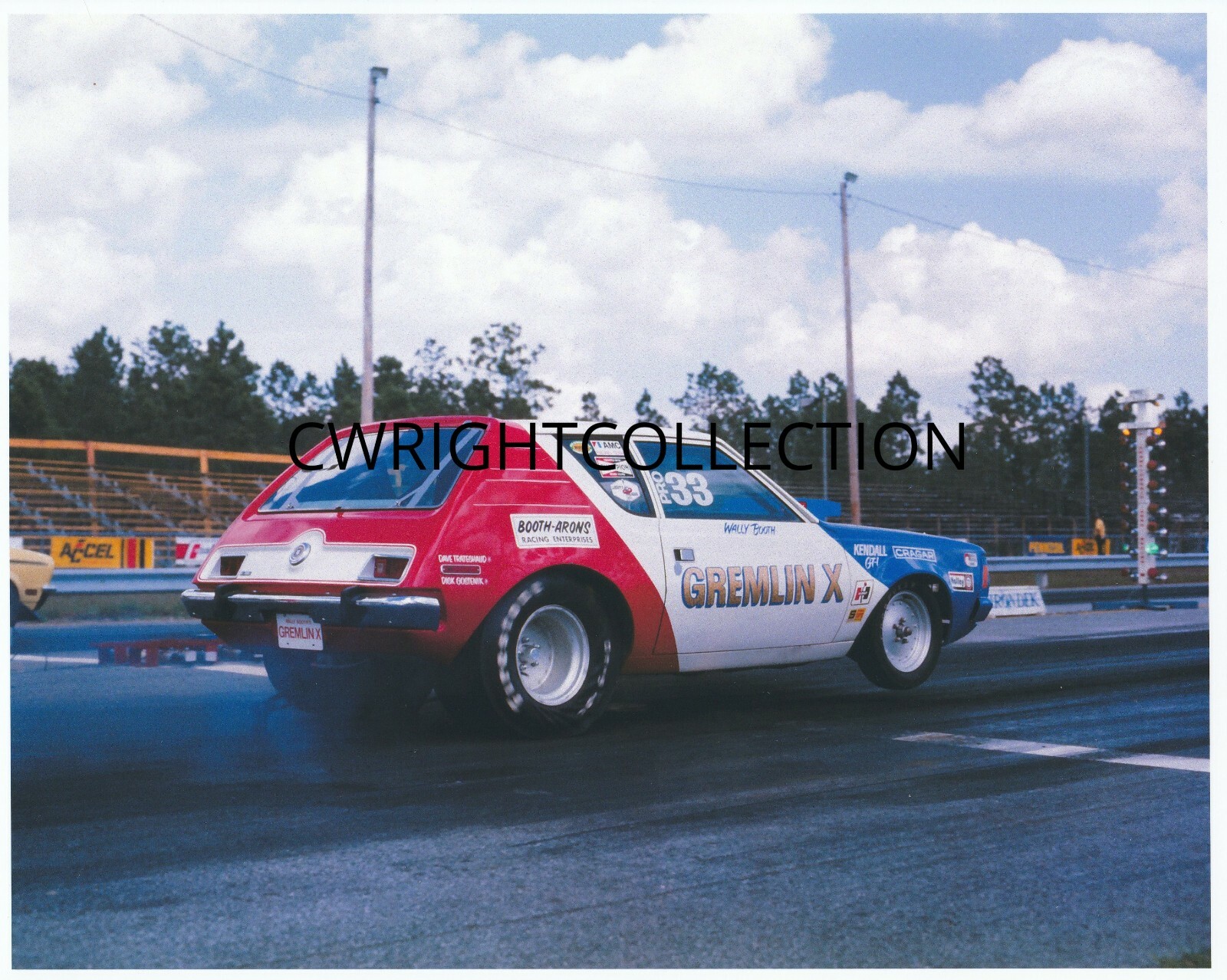 Vintage NHRA Drag Racing-Wally Booth's 1972 Pro Stock AMC "GREMLIN X ...
