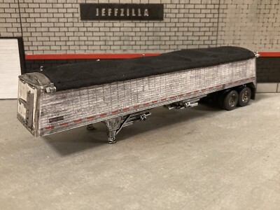 DCP Wilson Commander Grain Semi Trailer For 1/64 Diecast Truck Custom ...