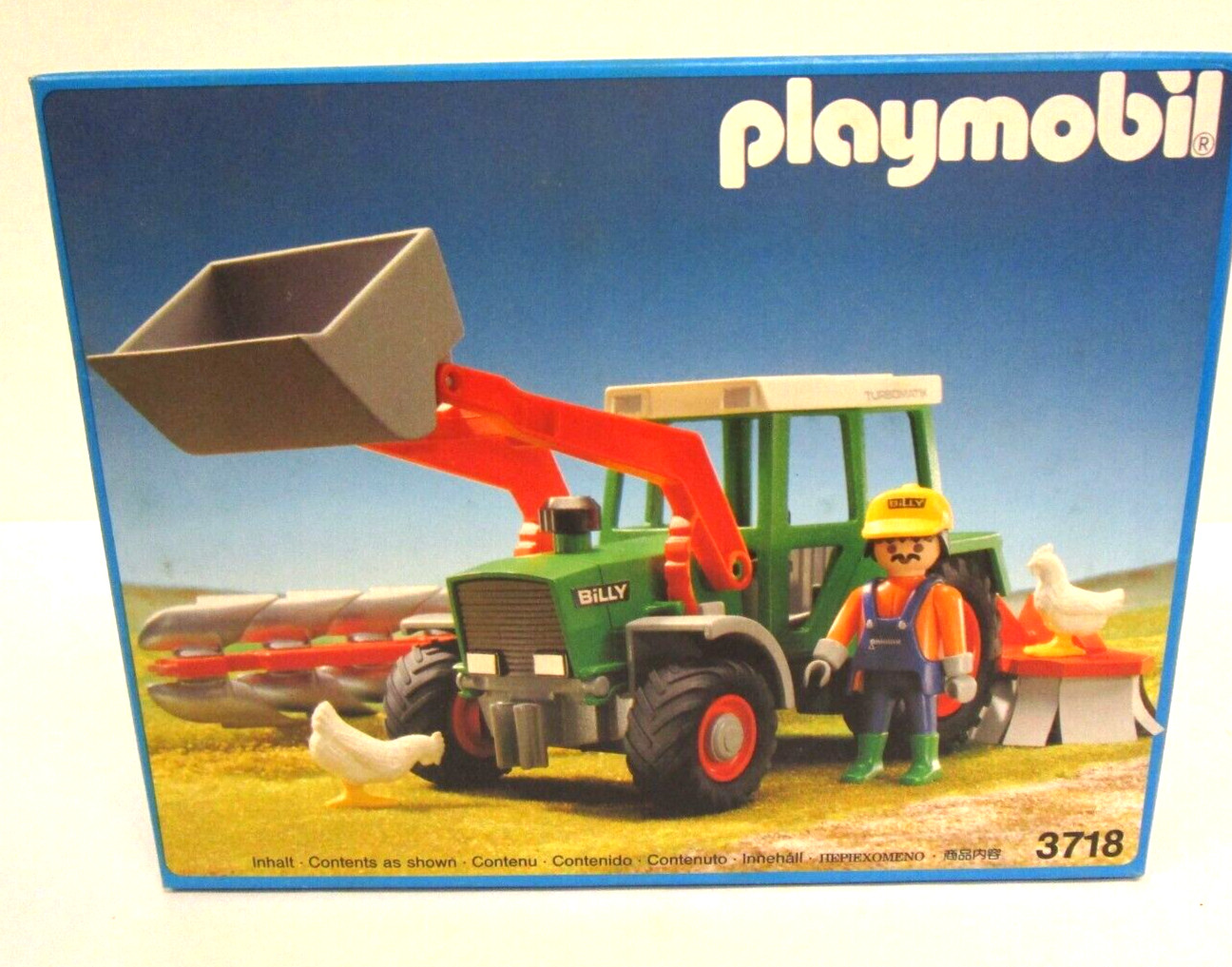 Vintage 1987 Playmobil 3718 System Farmer Germany HTF New & Sealed
