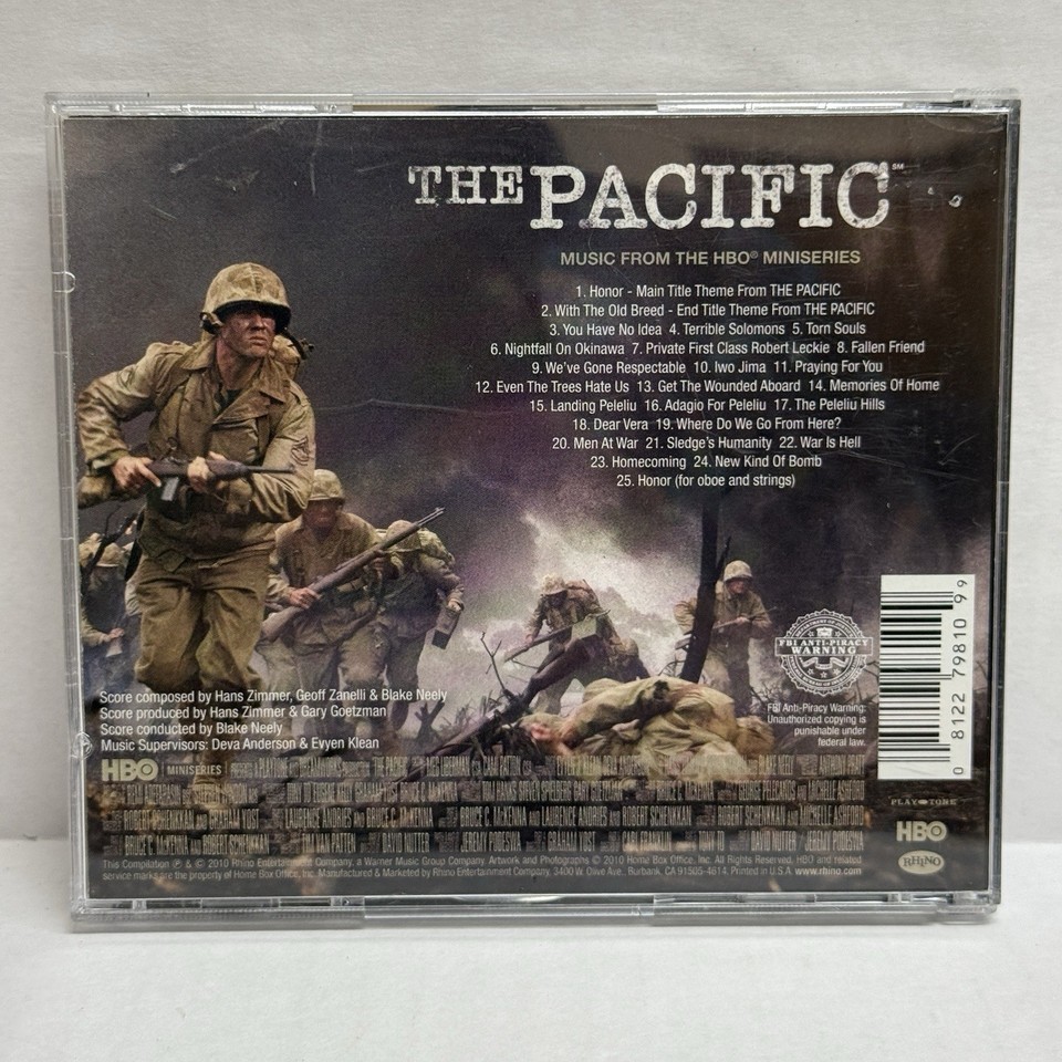 HANS ZIMMER GEOFF ZANELLI - The Pacific: Music From The Hbo Miniseries ...