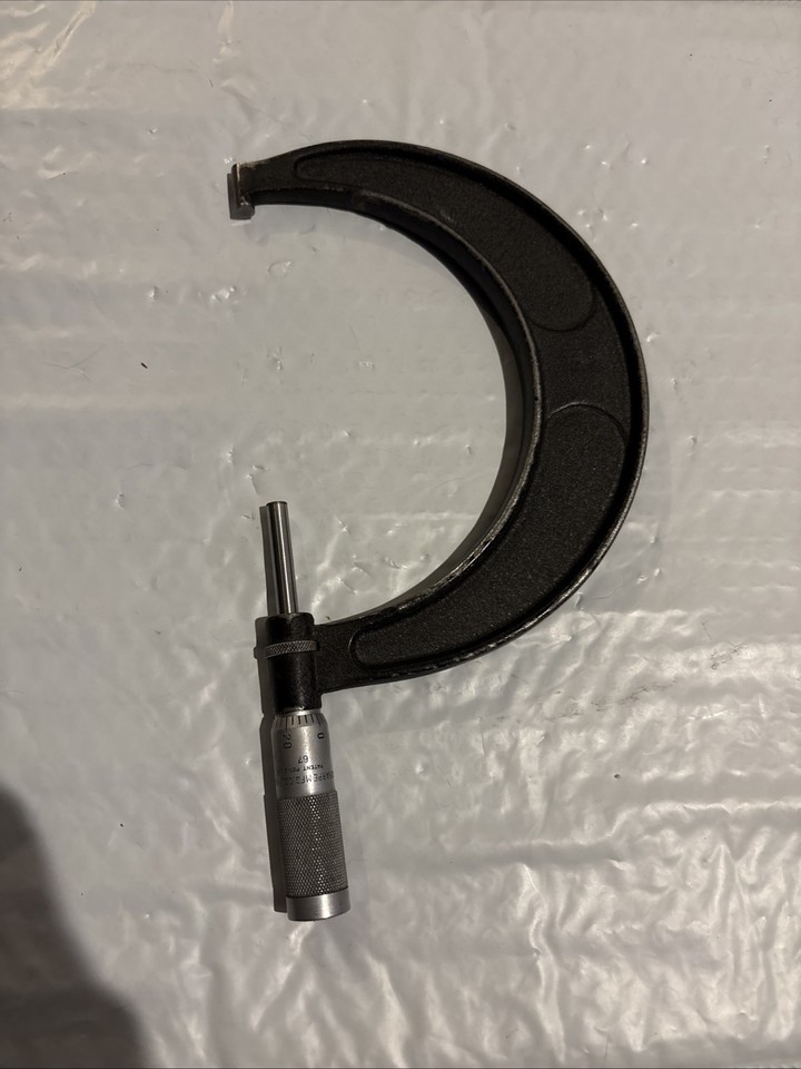 Vintage Brown and Sharpe Outside Micrometer 4 - 5 Inch No. 67 | eBay