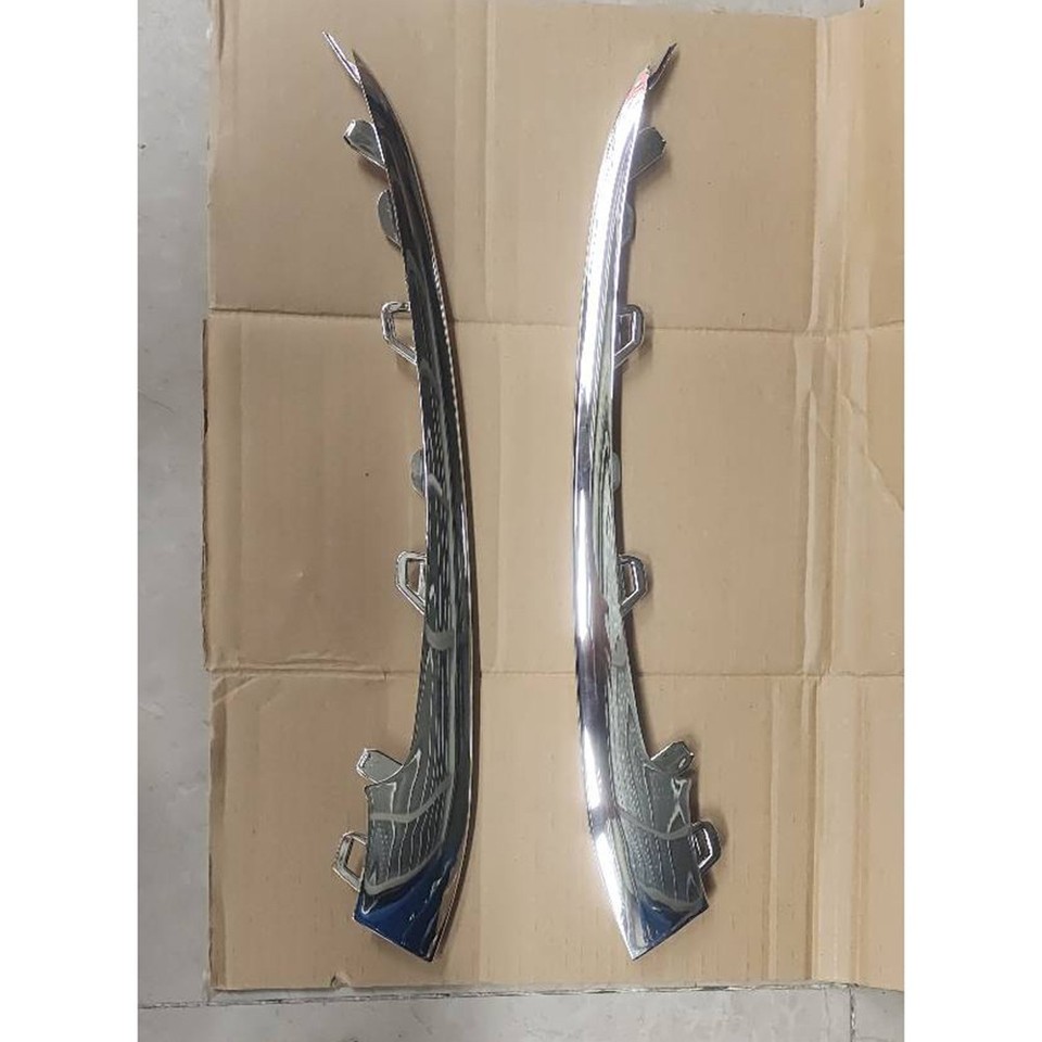 2228857700 L Car Front Bumper Chrome Trim Strip ABS Dustproof ...