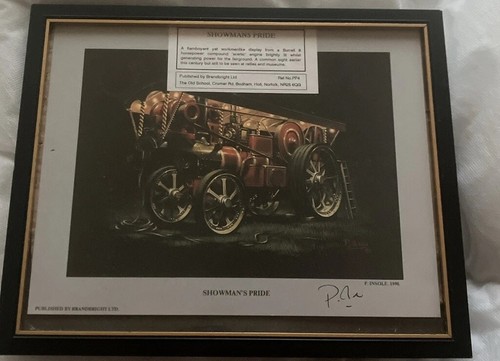 Showman’s Pride steam locomotive print Brandbright Ltd P Insole 1990 ...