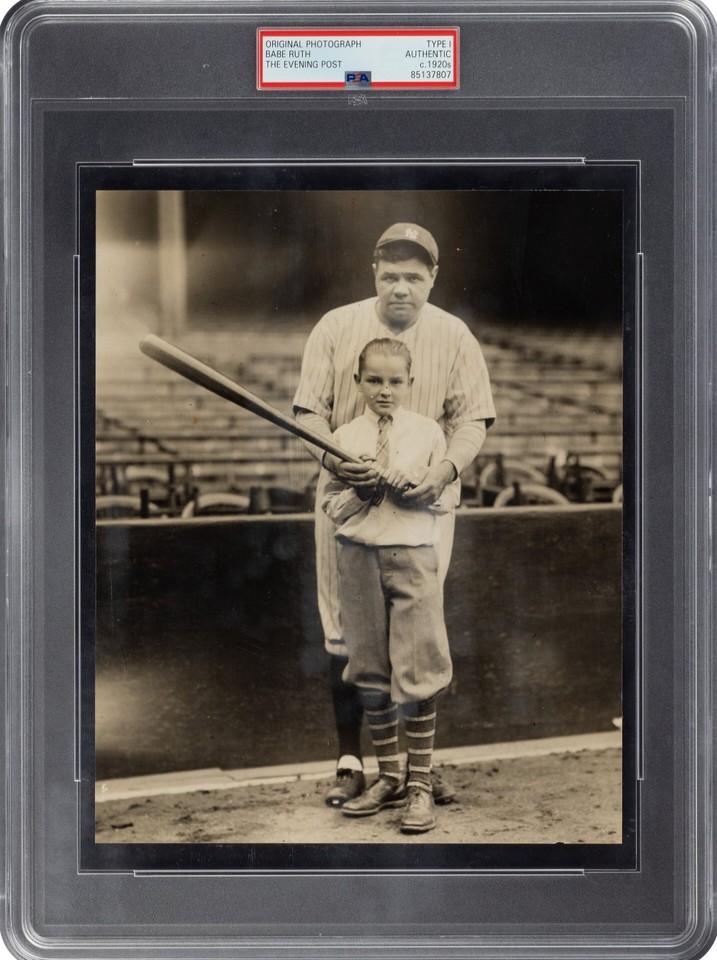 1920s Babe Ruth "Yankees Idol" TYPE 1 Original Photo PSA | eBay