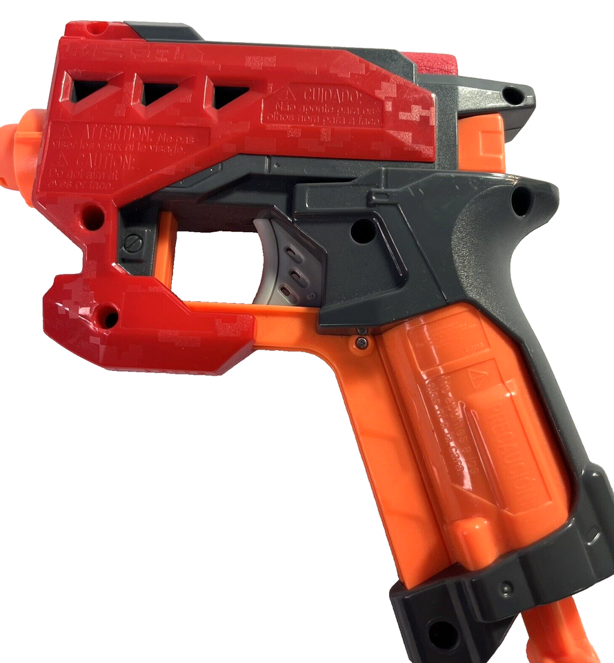 Nerf N-Strike Mega Bigshock Toy Gun Blaster Pistol 2013 Red C-031G ...