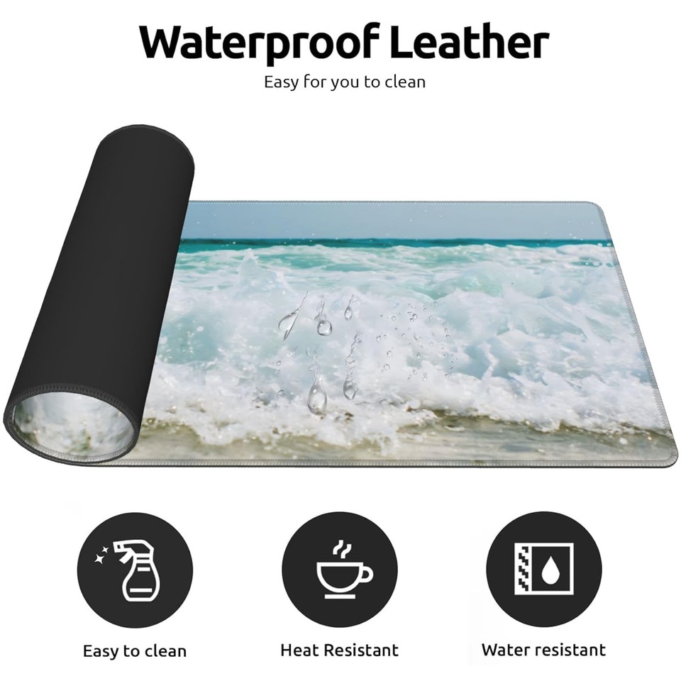 Gaming Pad, Ocean Shark Pad, Desk Mat, Non-Slip Base MousePads for ...