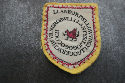 Llanfair PG Cloth Patch Badge (L59S) | eBay