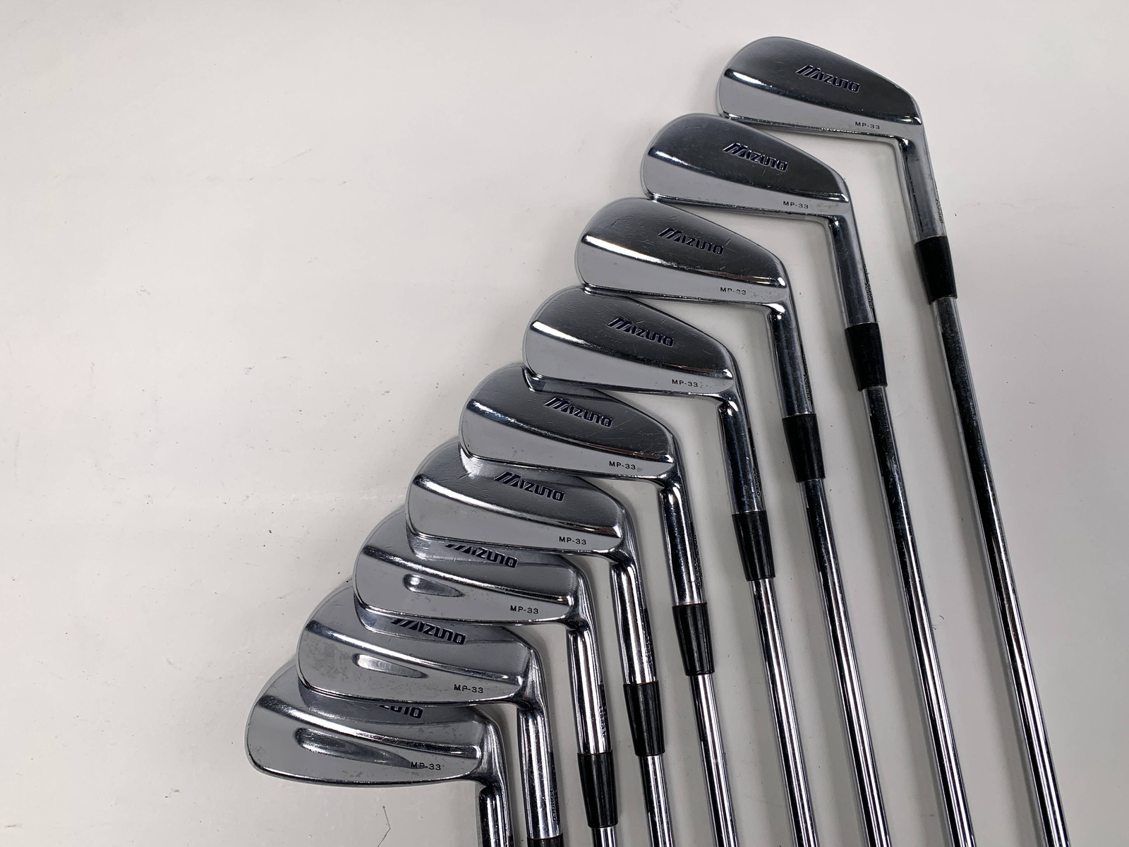 Mizuno MP 33 Iron Set 2-PW Project X Precision Rifle 6.0 Stiff Steel ...